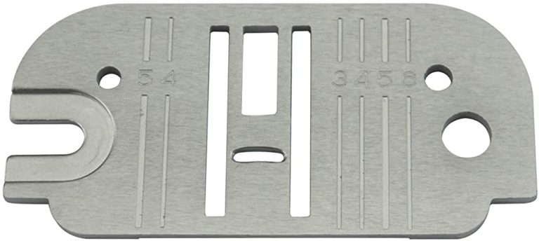 Features Of Throat Plate Of A Sewing Machine