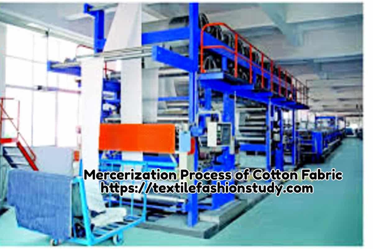 Mercerization Process Of Cotton Fabric